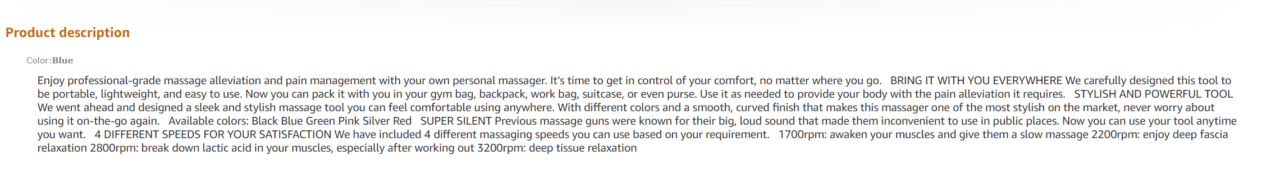 How to write effective Amazon descriptions and bullet points