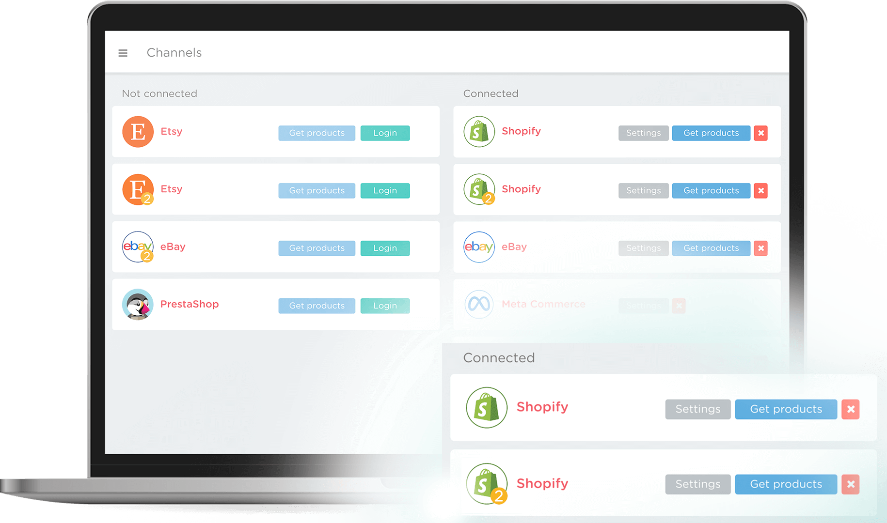 Dropshipper solutions: list and sync automation - Nembol