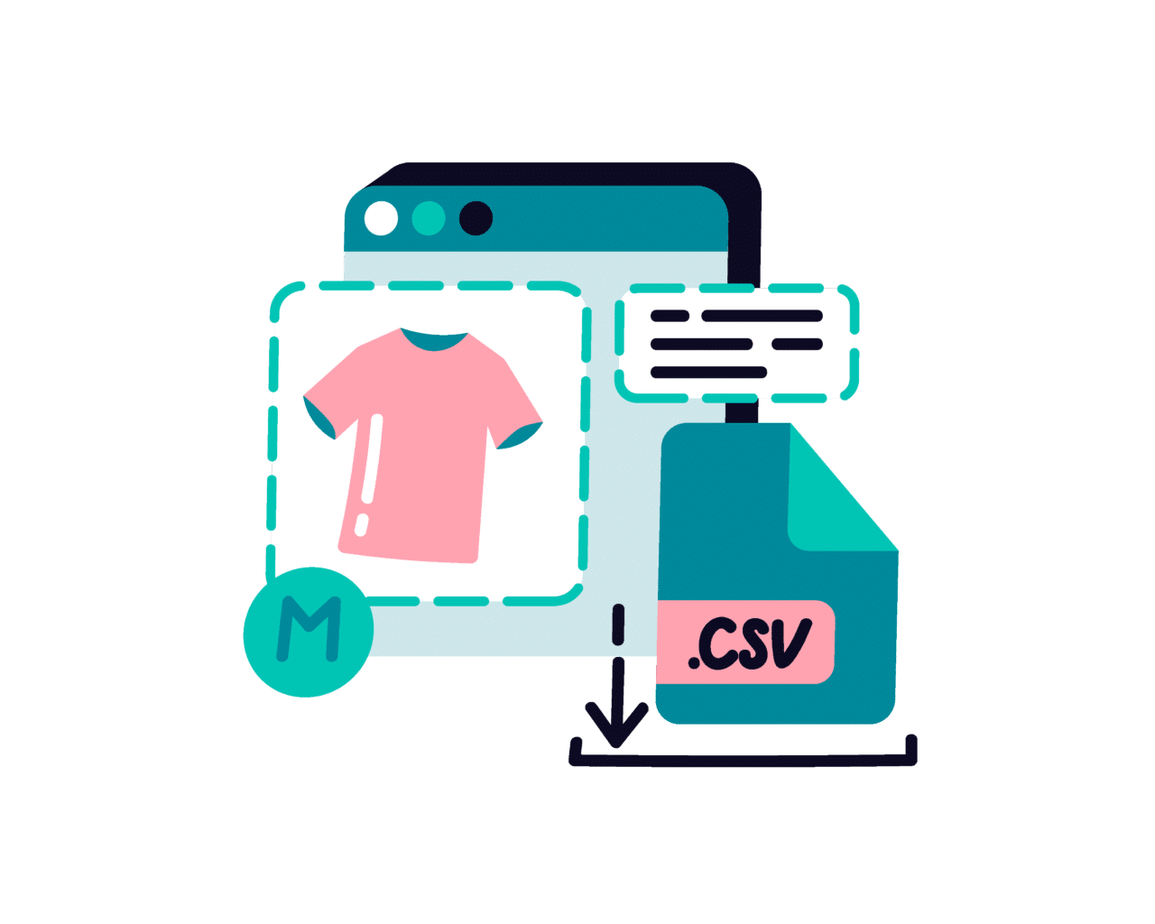 List and edit your ecommerce products with a CSV file - Nembol