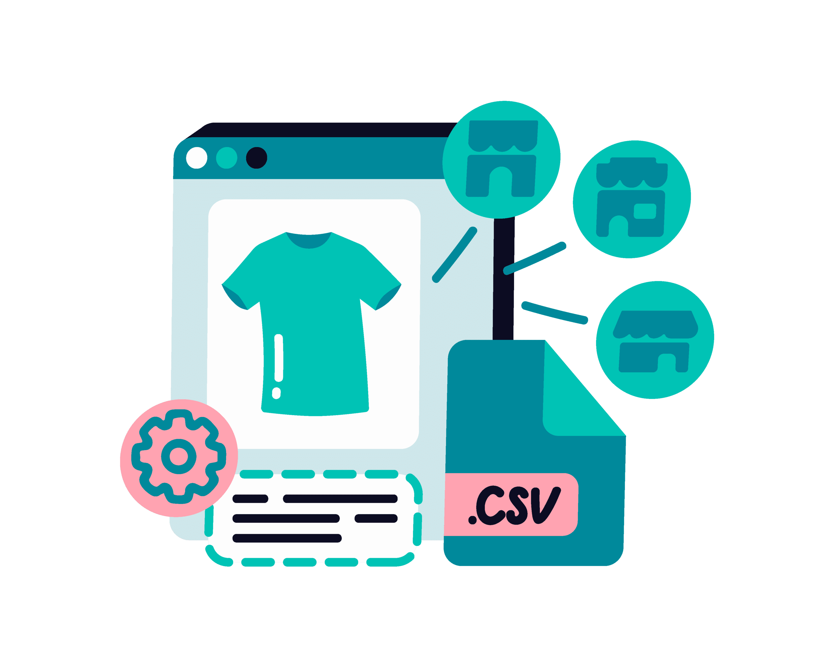 List and edit your ecommerce products with a CSV file - Nembol