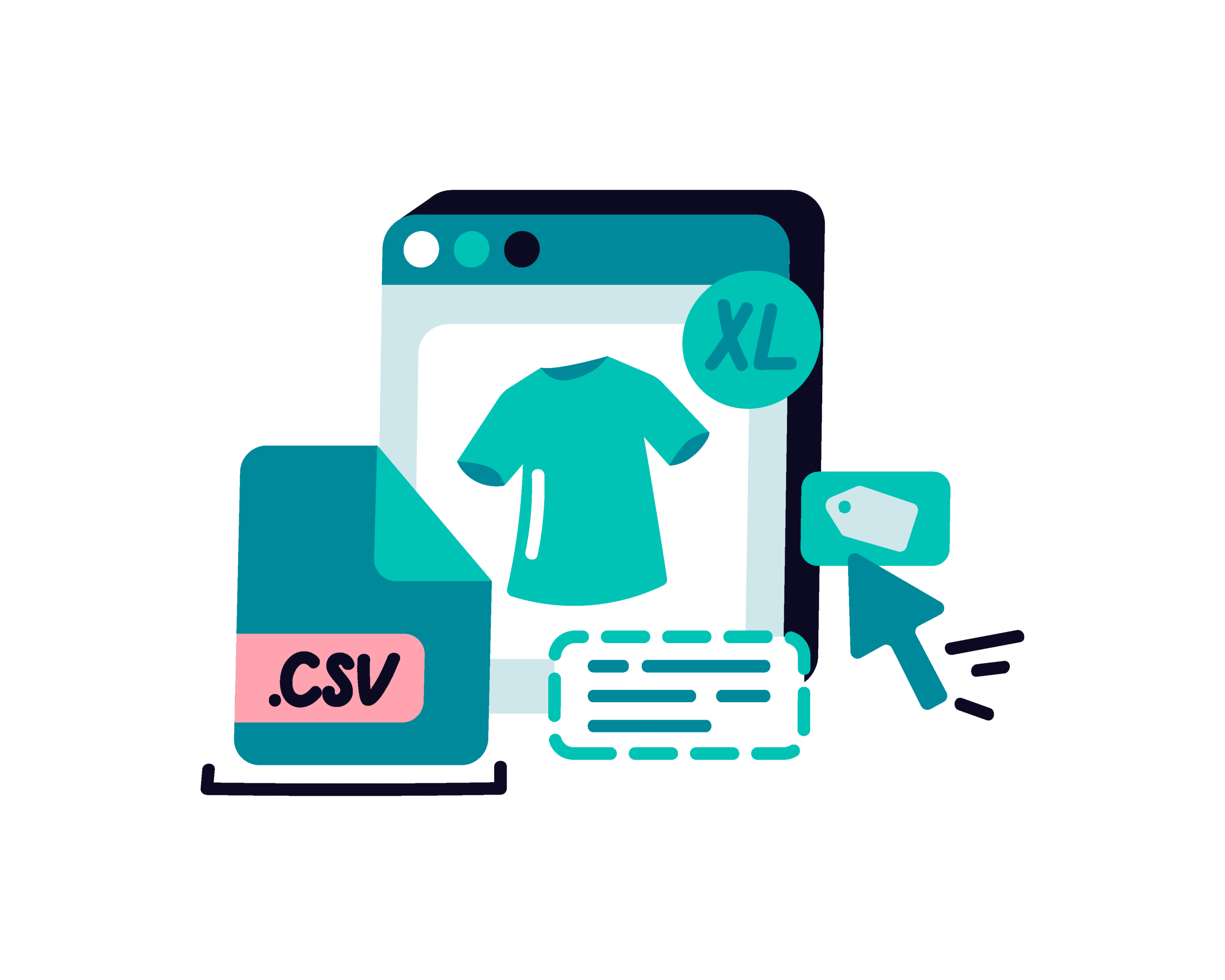 List and edit your ecommerce products with a CSV file - Nembol