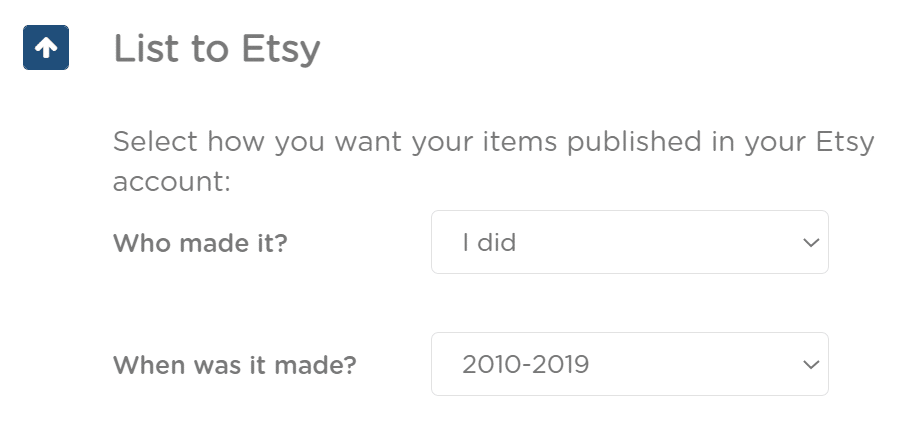 Etsy bulk listing and stock sync automation - Nembol